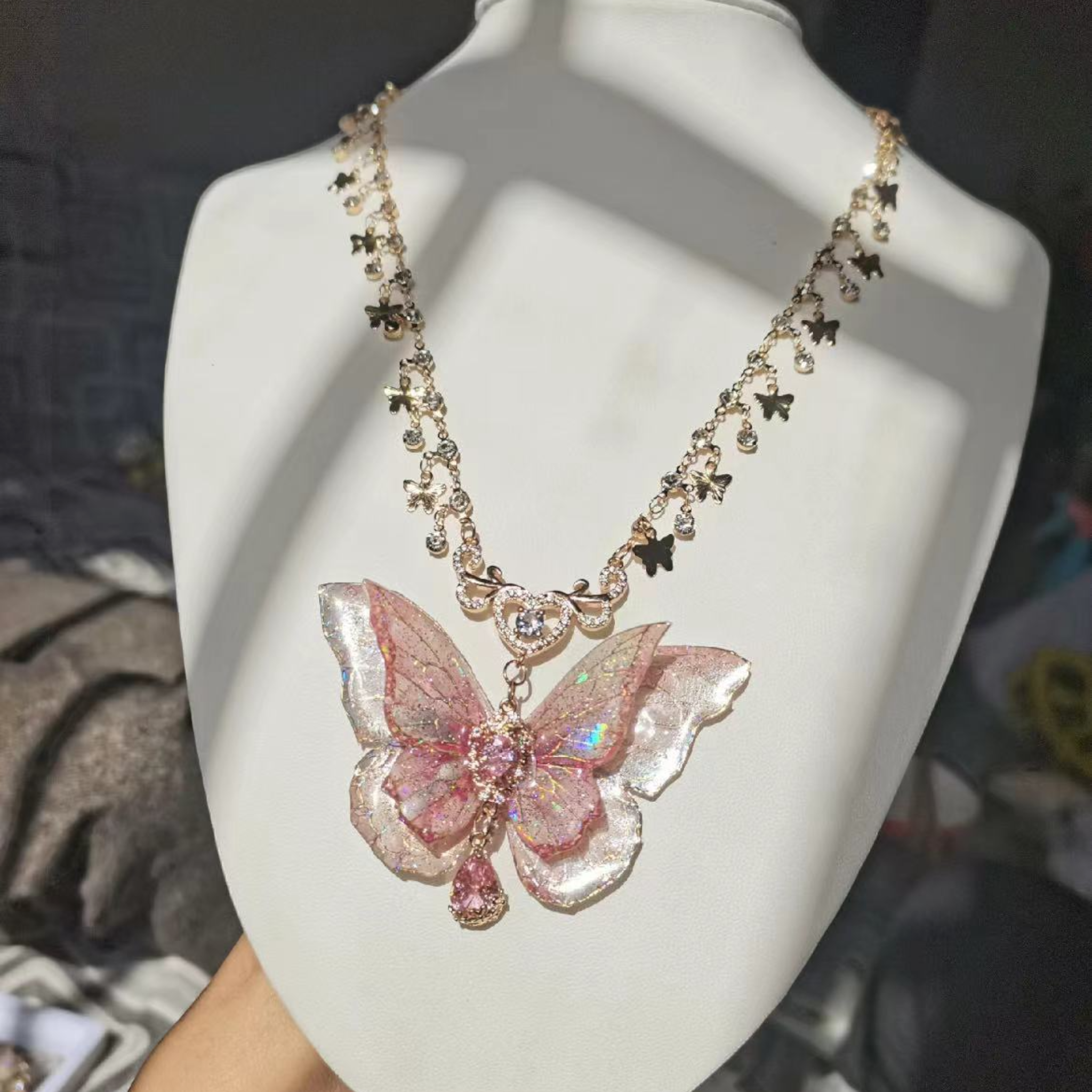 Handmade Jewelry: Butterfly Body Chain and Other Butterfly Jewelry ...